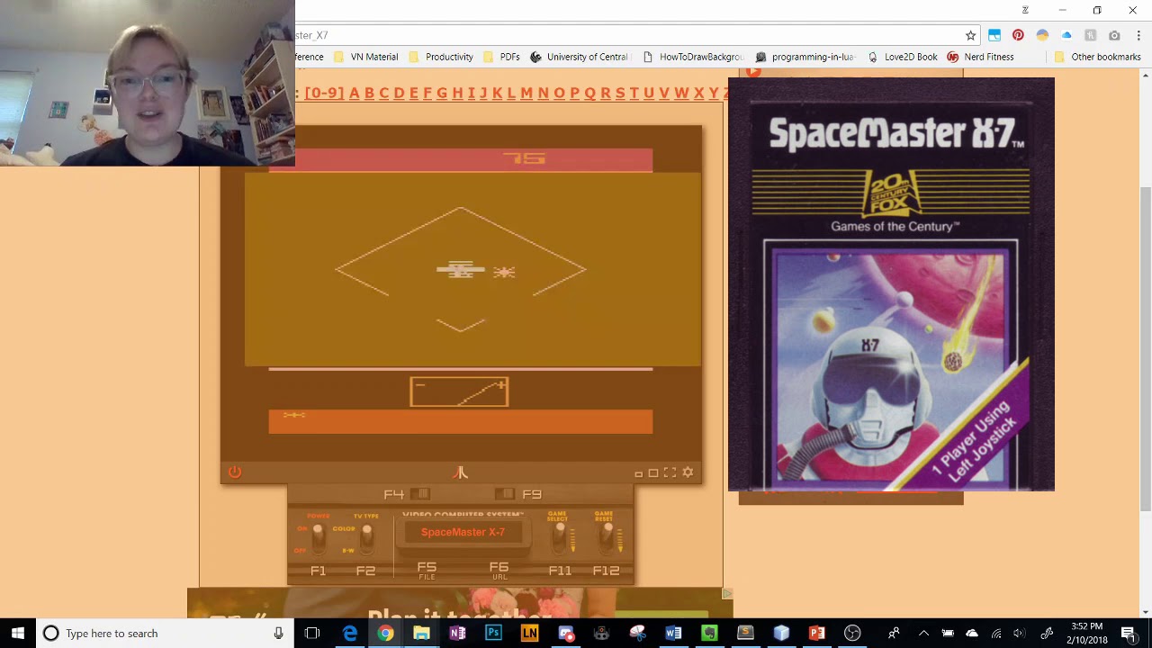 Let's Play SpaceMaster X-7 (Atari 1983) - YouTube