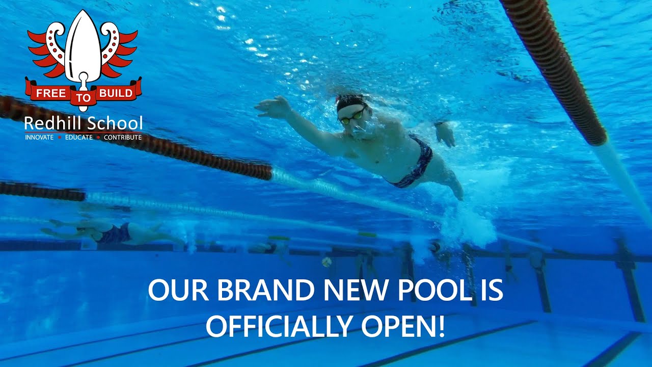 OUR BRAND NEW POOL IS OFFICIALLY OPEN! - YouTube