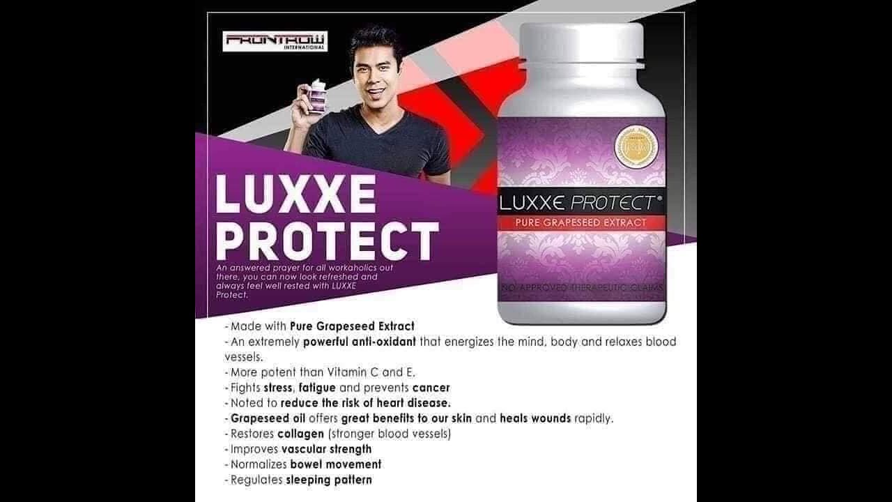 LUXXE PROTECT with Pure Grapeseed Extract - YouTube
