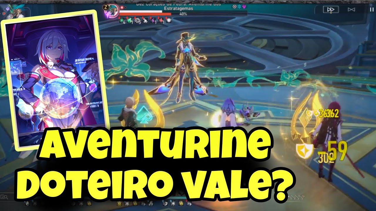 Teste Play Aventurine Doteiro Vs Boss Aventurine com Kafka Cisne Negro ...