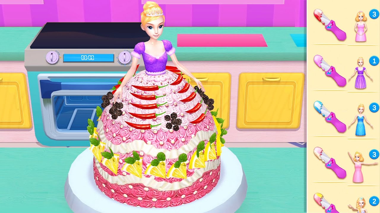 Cake 3d Decorating Game - Sweet Bakery Shop: Desserts, Cakes Design ...