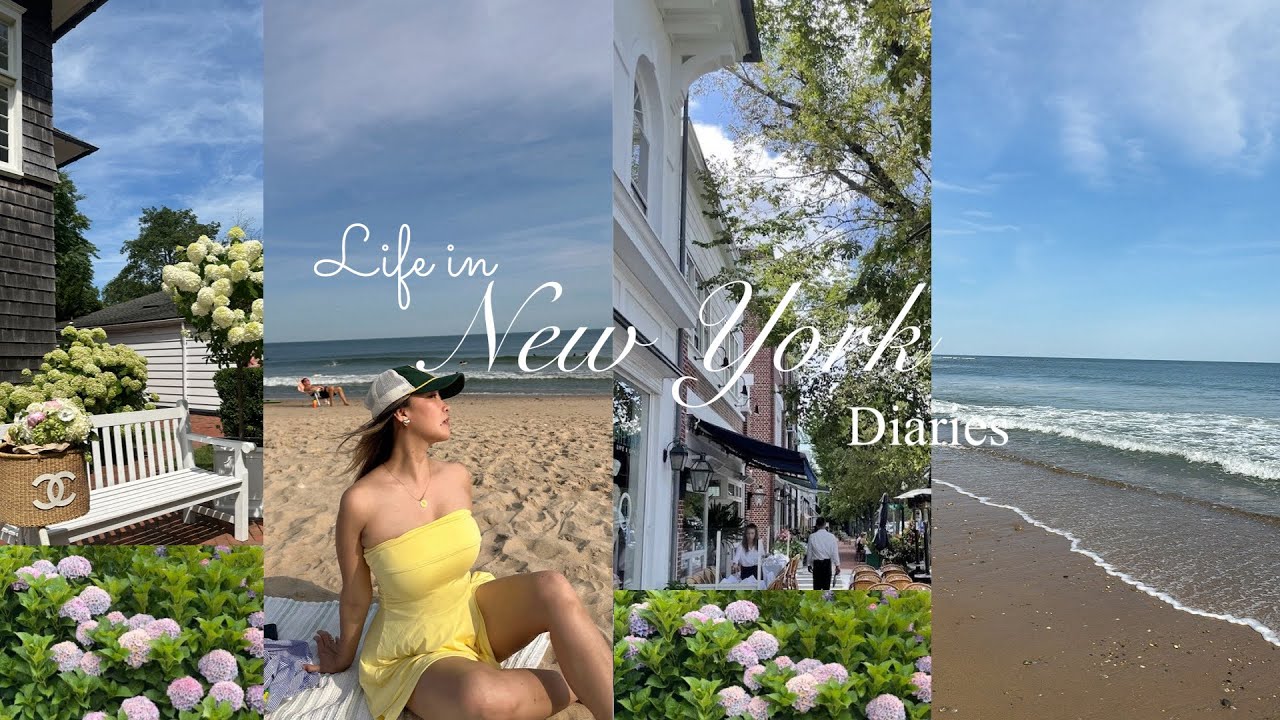 Life in New York|| First Time in the Hamptons, beach day in Montauk ...