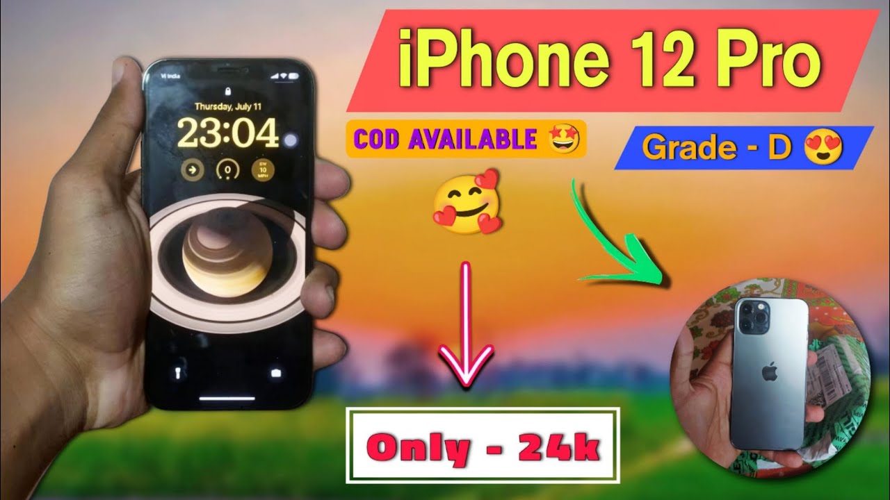 iPhone 12 Pro Grade - D 😍 Cashify super sale Unboxing 🥵 - YouTube
