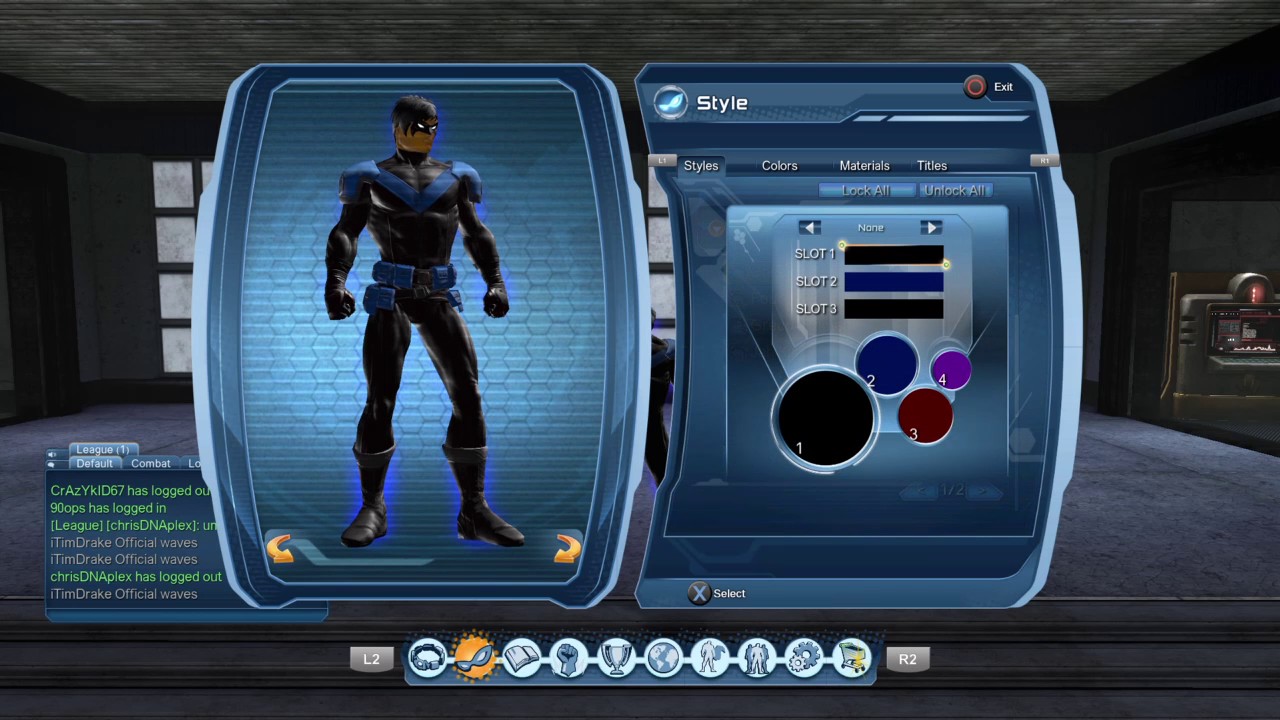 Nightwing Styles DCUO - YouTube