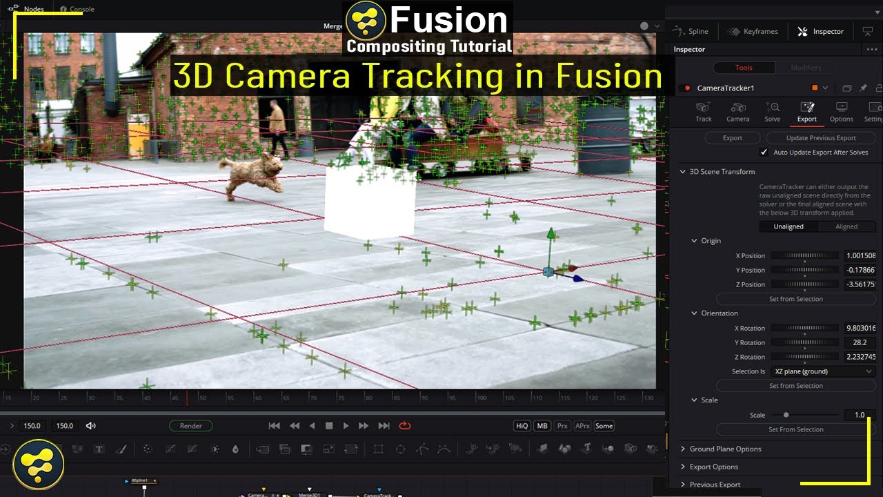 Camera Tracking in Fusion | 3D Camera Tracking in Blackmagic Fusion | Fusion Camera Tracking ...