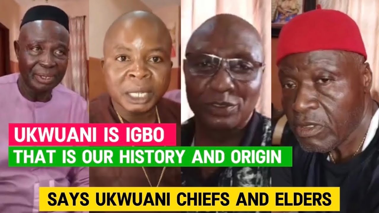 Ukwuani people are of Igbo origin. We want Anioma state to join South ...