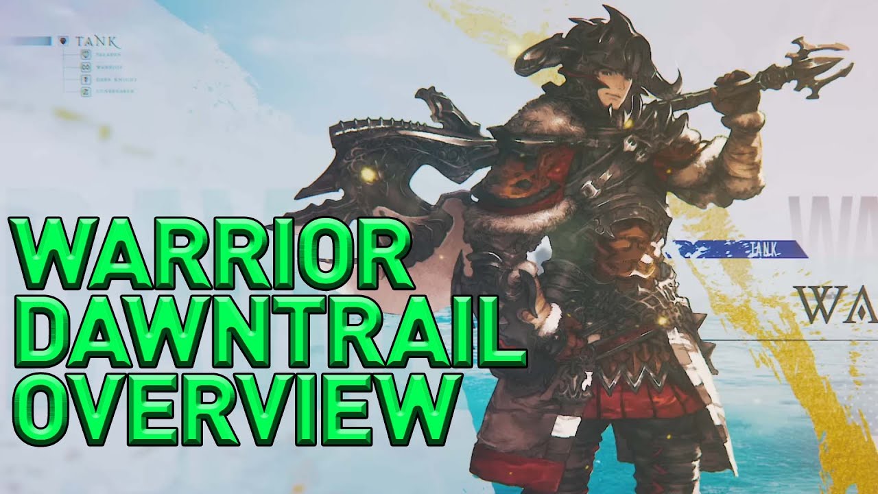 COMPLETE Warrior Job Breakdown from DAWNTRAIL Media Tour! - YouTube
