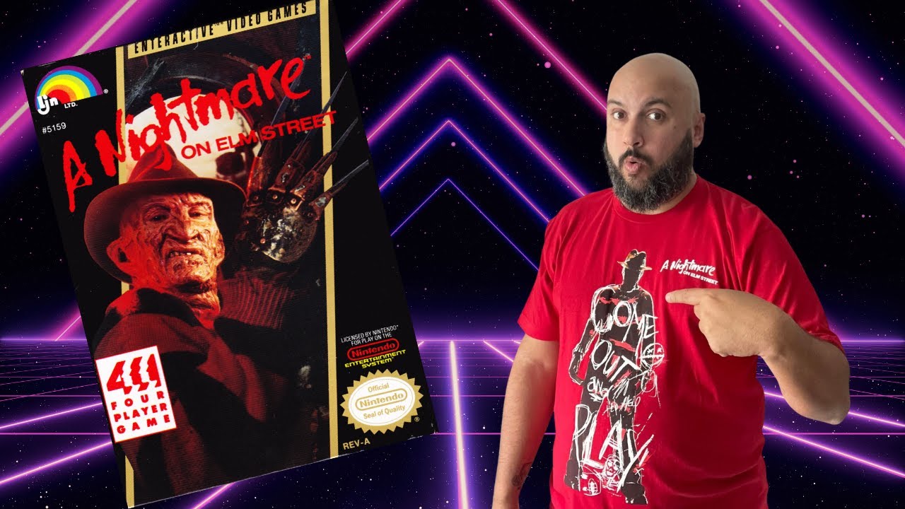 Retro Horror Showdown: NES Nightmare on Elm Street FIRST TIME Gameplay ...