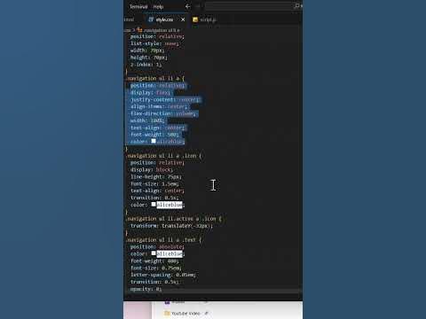 Magic Navigation Menu Indicator using HTML CSS and JavaScript ...
