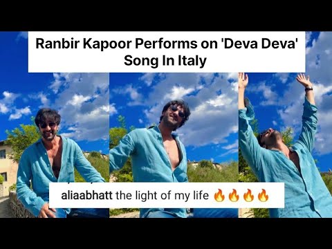 Ranbir Kapoor FIRST Dance Reel in Italy GONE VIRAL! Alia Bhatt Commented \