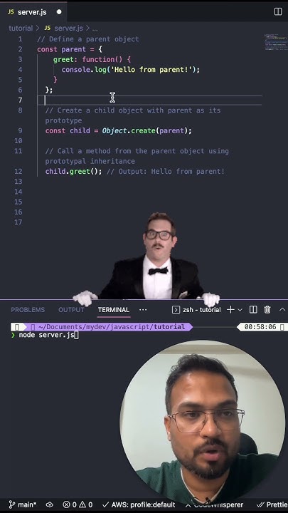Prototypal Inheritance In Javascript Javascript Nodejs Express Youtube