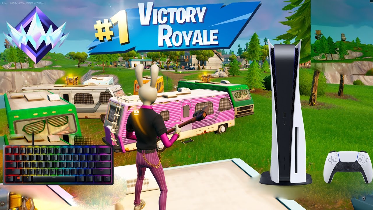 Fortnite Ranked Reload on PS5 | Keyboard & Mouse Gameplay | 120 FPS ...