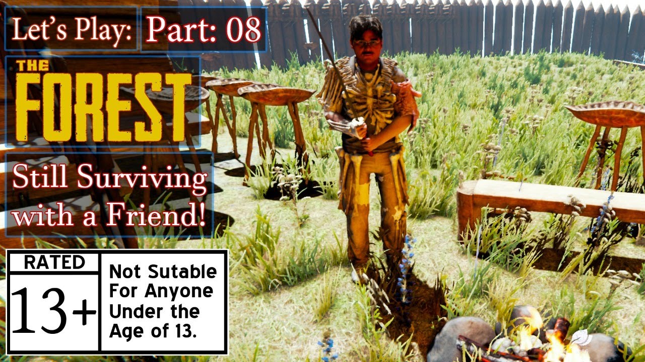 THE FOREST : Surviving with a Friend! : The Forest Live Stream ...