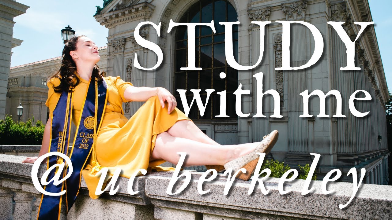 UC Berkeley Library Study With Me | Light Academia Study Session with ...