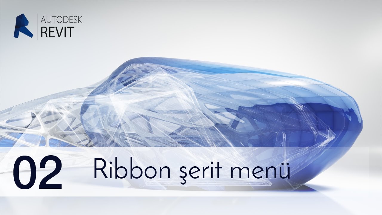 Revit 2015 Eğitimi 02 Ribbon Şerit Menü - YouTube
