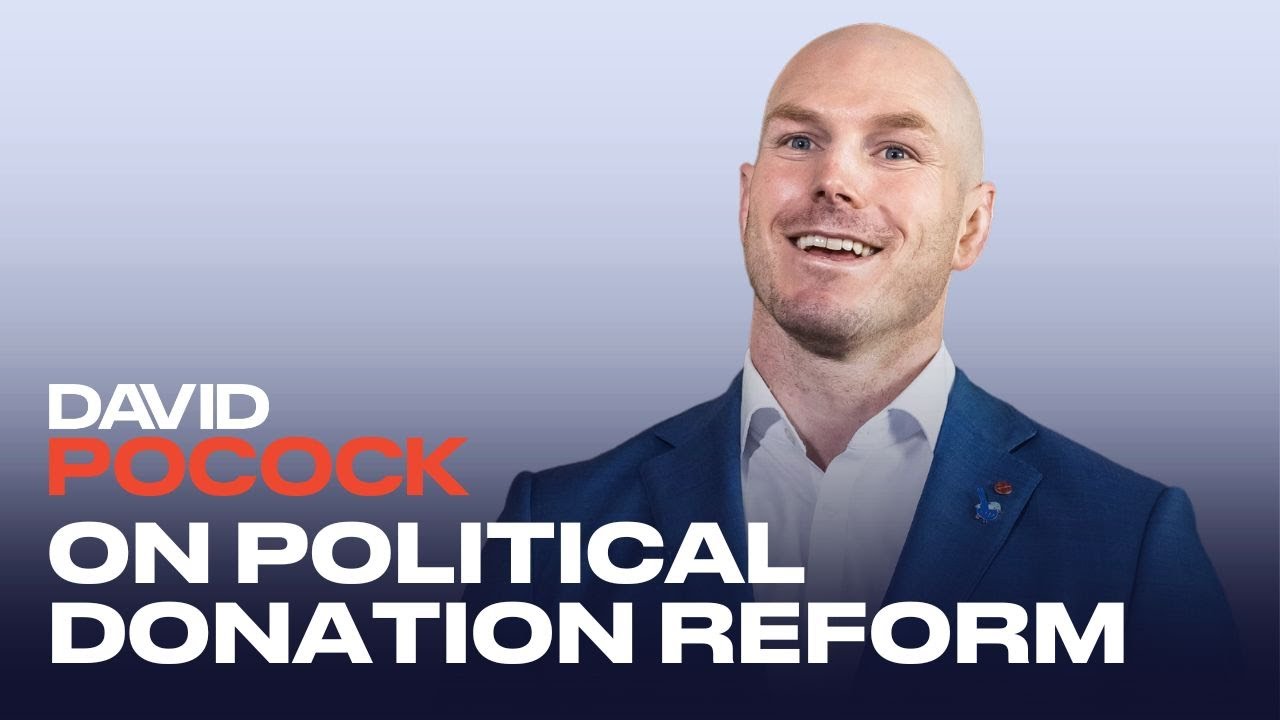 David Pocock - 8 February 2023 - on political donation reform - YouTube