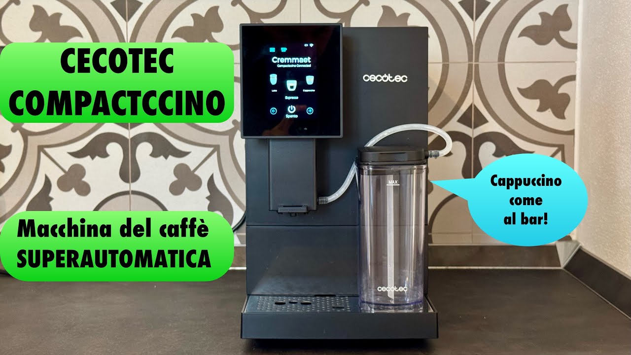 Recensione Compactccino by Cecotec, la macchina per il caffè mega ...