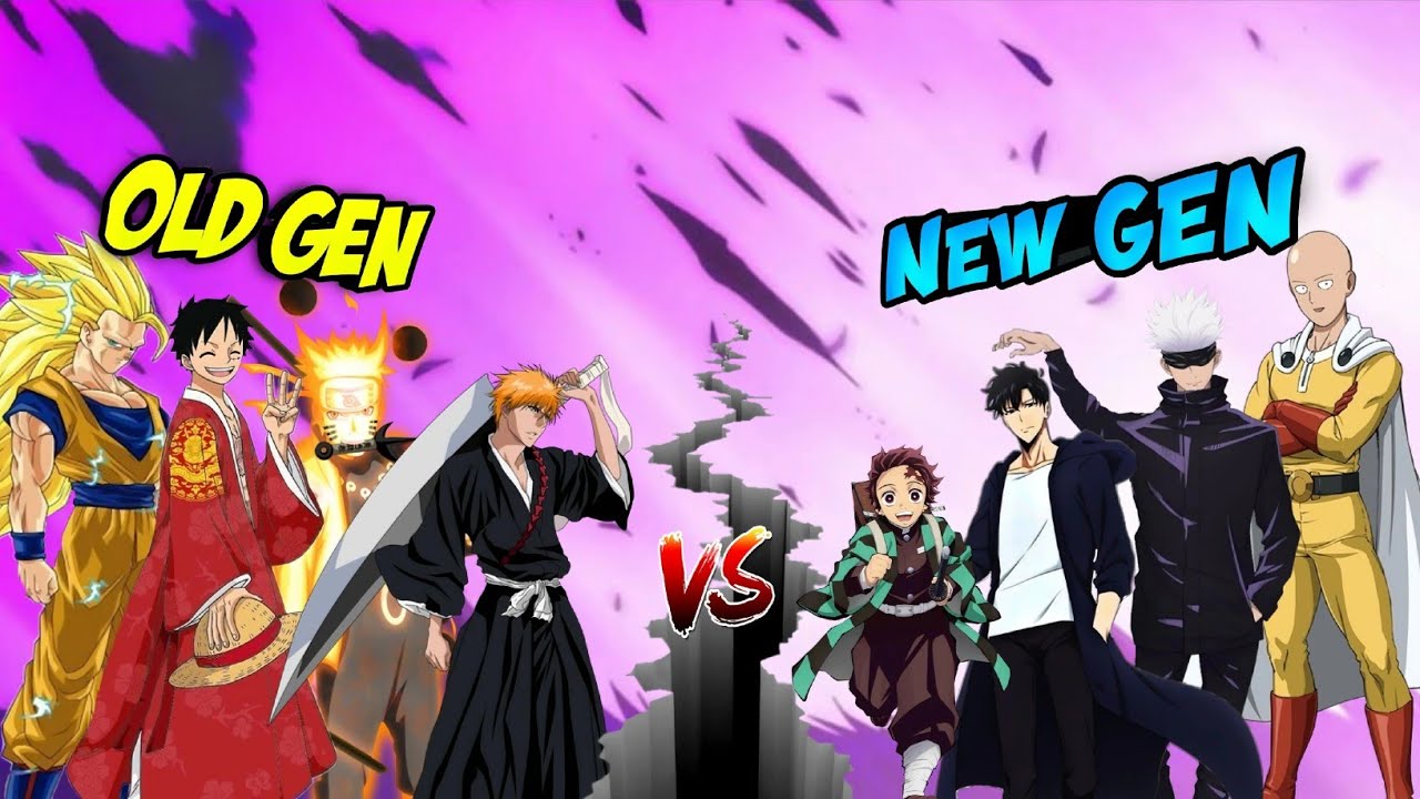 NEW GEN vs OLD GEN ANIME HEROES - The Results Will SHOCK You!🤔 - YouTube