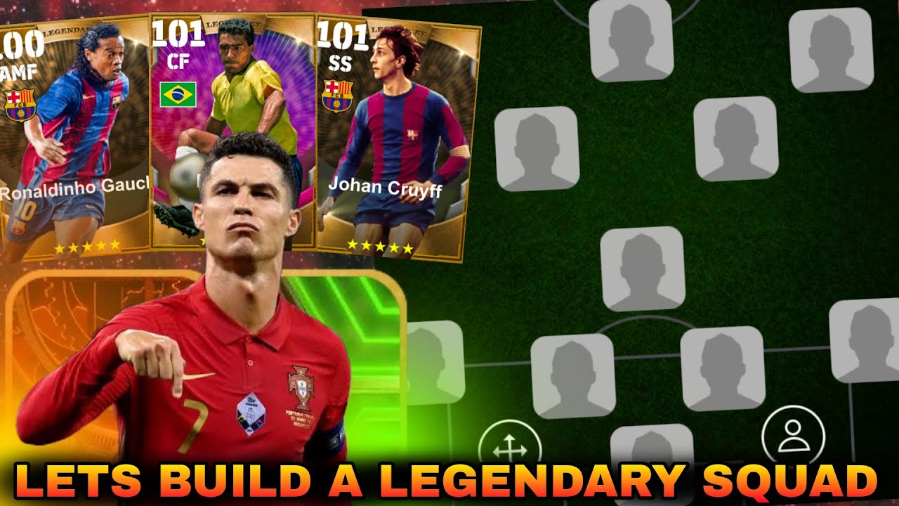 Legendary players നെ വെച്ച് ഒരു squad build ചെയ്തപ്പോൾ 🔥 - YouTube