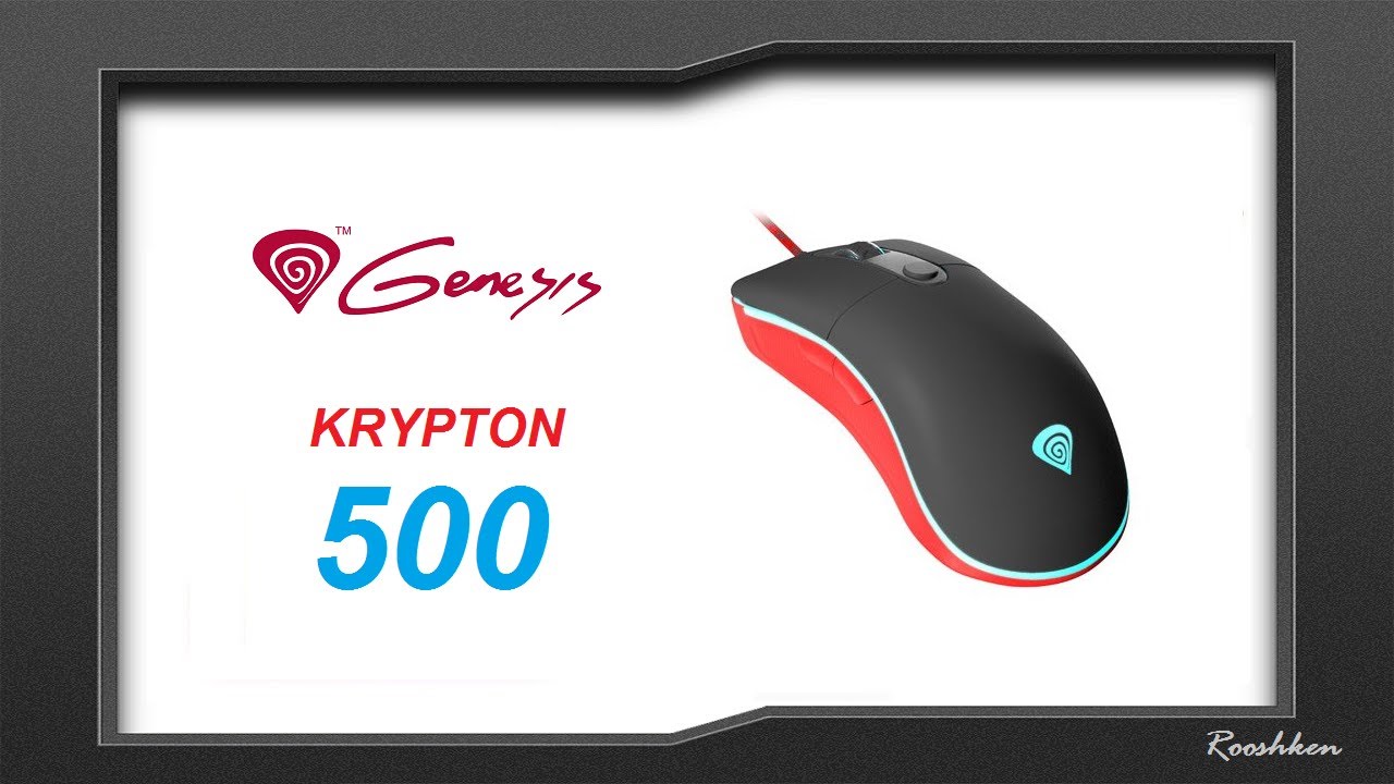 Genesis Krypton 500 - Test jednej z najnowszych myszek Genesis - YouTube