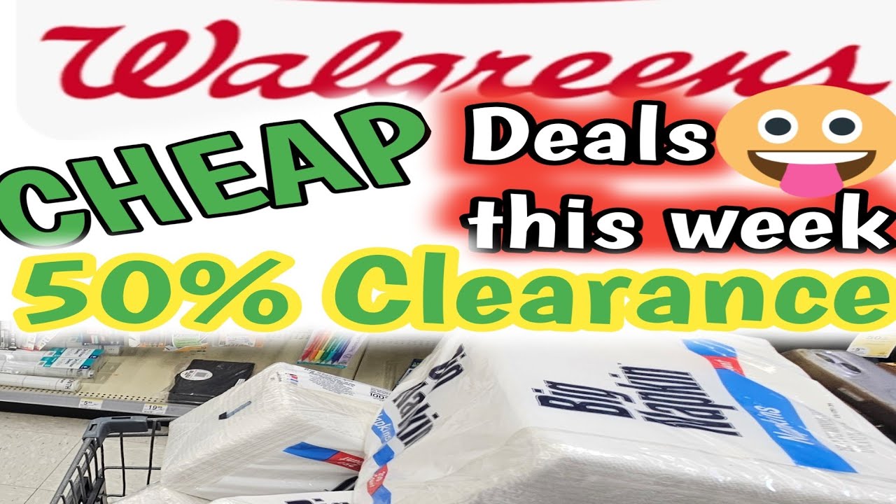 11/12-11/15/2025 🔥Walgreens 50% Off Clearance #Couponing #clearance # ...