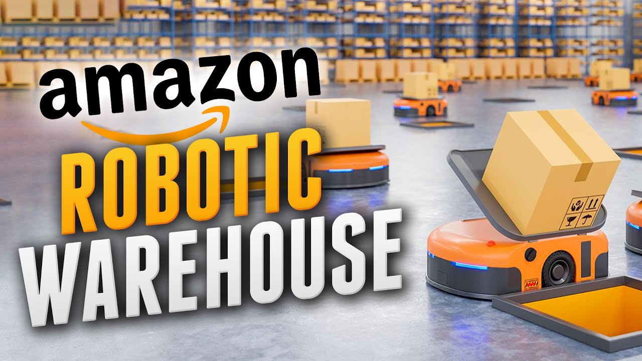 Inside Amazon Smart Warehouse | Is It ONLY Ran By Robots?! - YouTube