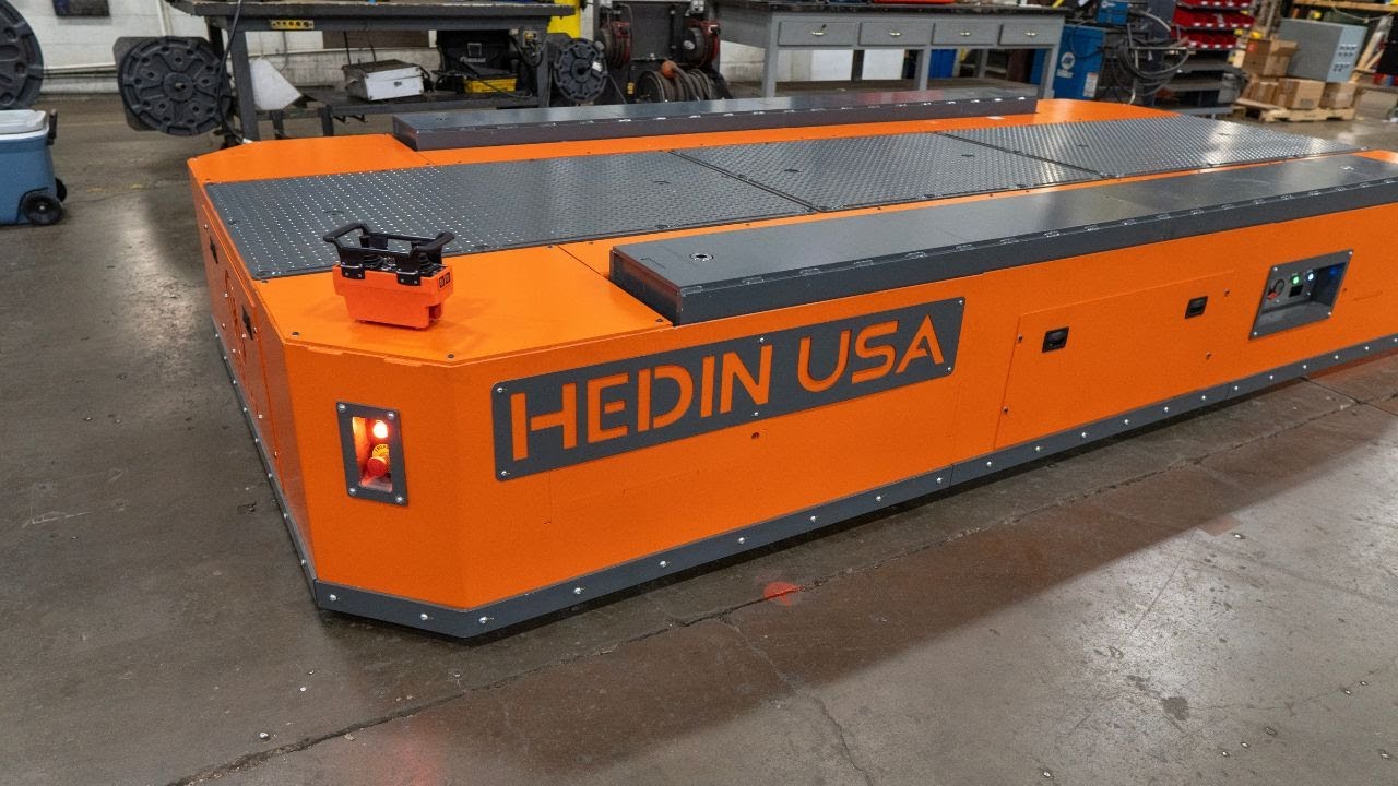 Smooth Steering, Heavy Lifting: Flatbed Transporter| Hedin USA - YouTube