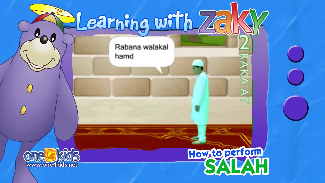 muslim prayer how to perform 2 rakaat 2 units of prayer learning with ...