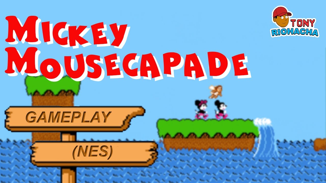 Mickey Mousecapade - Gameplay (NES) - YouTube