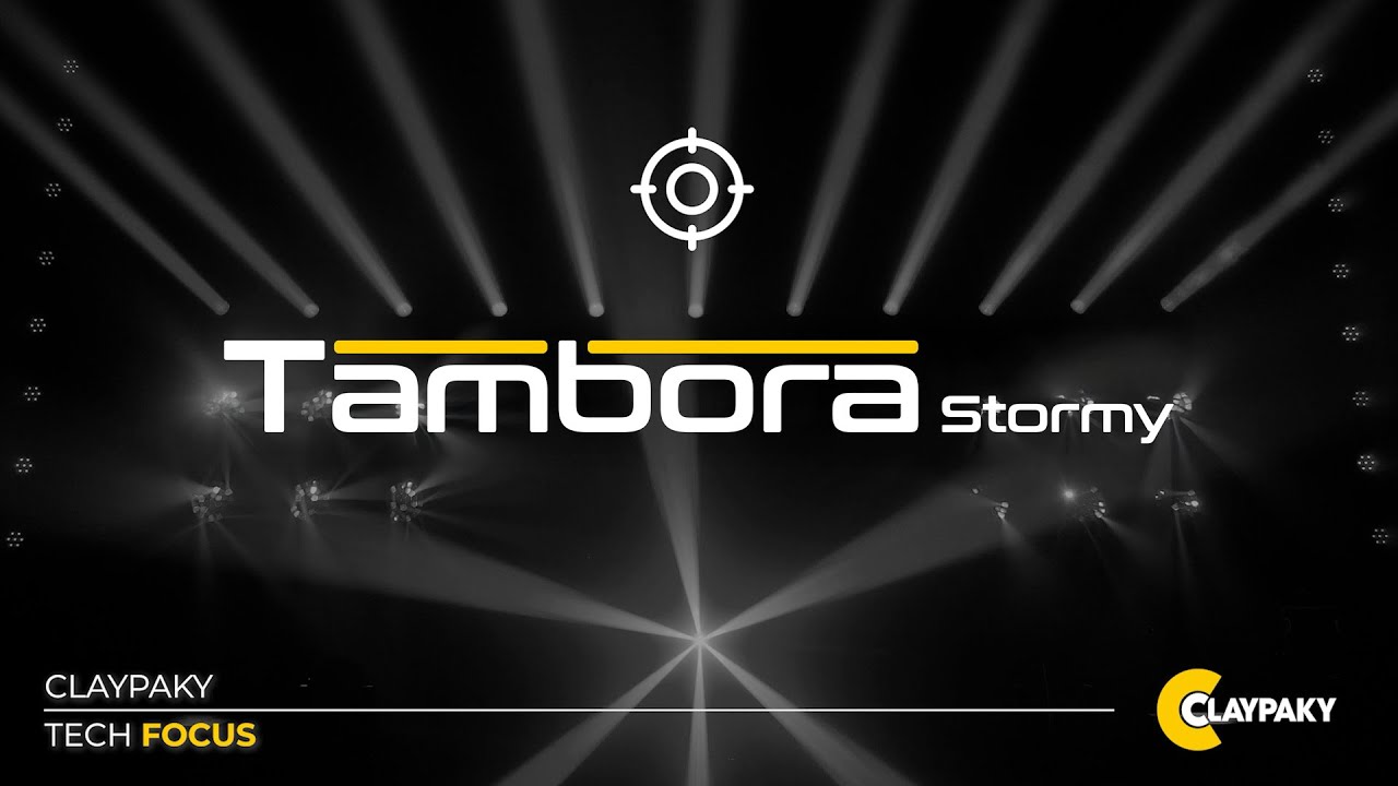 Claypaky Tech Focus - Tambora Stormy - YouTube