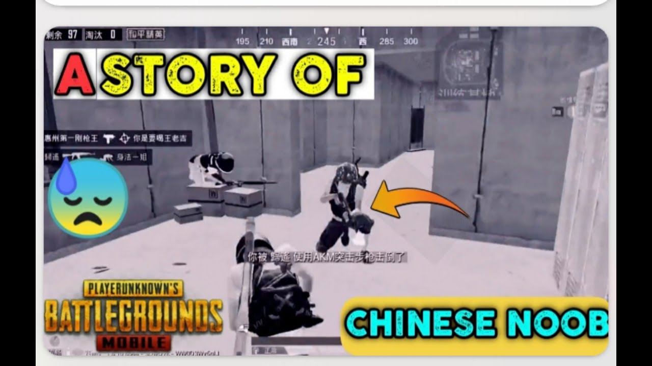 A STORY OF CHINESE NOOB PLAYER | NOOB TO PRO JOURNEY OF WAN QIU | PUBG ...