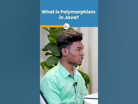 What is Polymorphism? | Java Interview Question | #shorts #kiransir #javaprogramming - YouTube