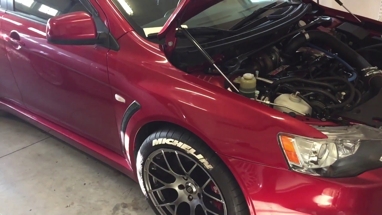 Evo X Build update #4 [Finally Running!] - YouTube