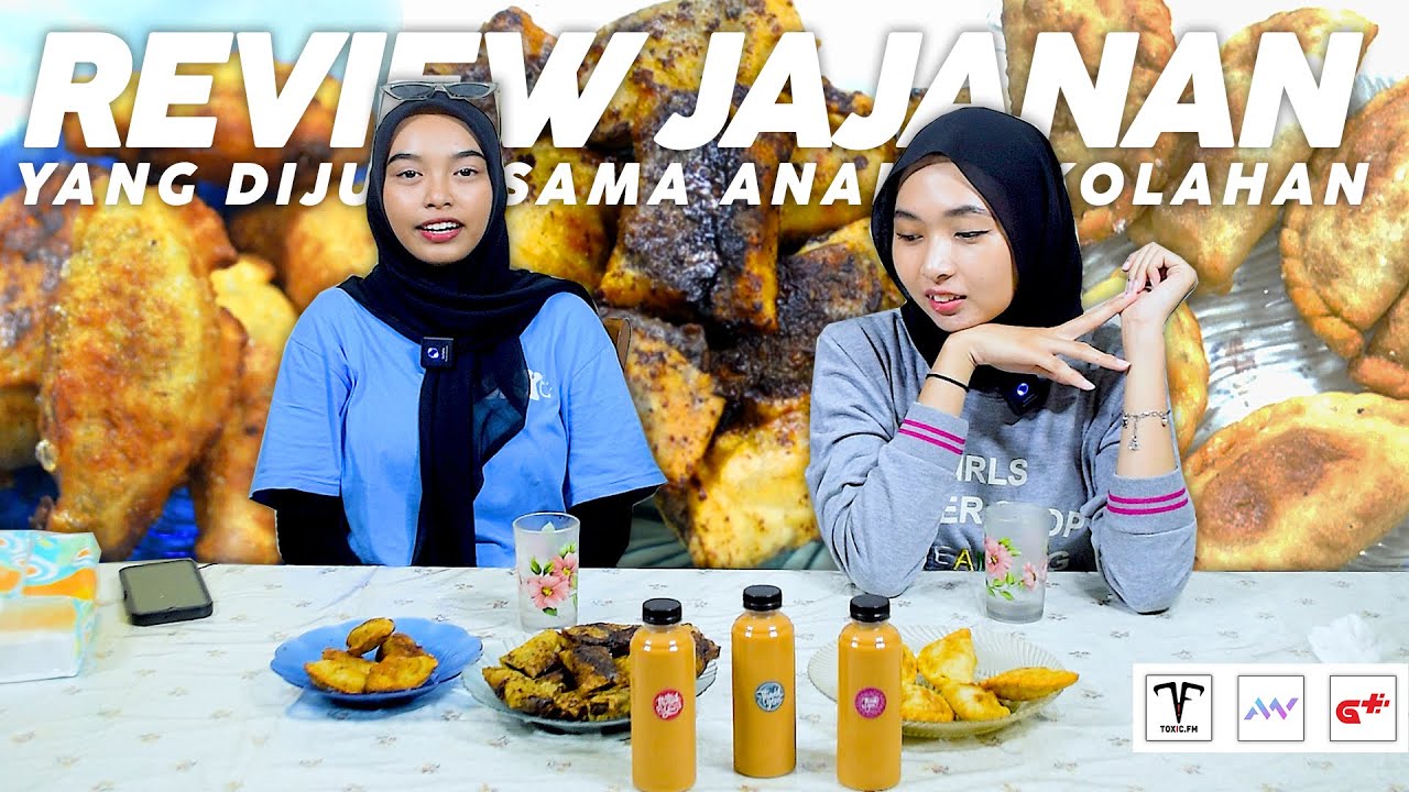 TOXIC FOOD | REVIEW JAJANAN YANG DIJUAL ANAK SEKLOLAH LAGI FT. AZIZAH - YouTube