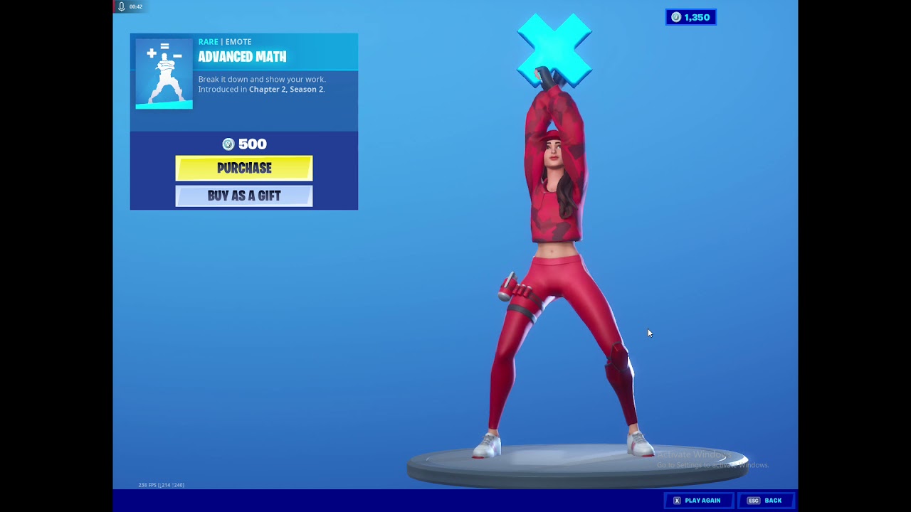 Fortnite - Advanced Math (Bass Boosted) - YouTube