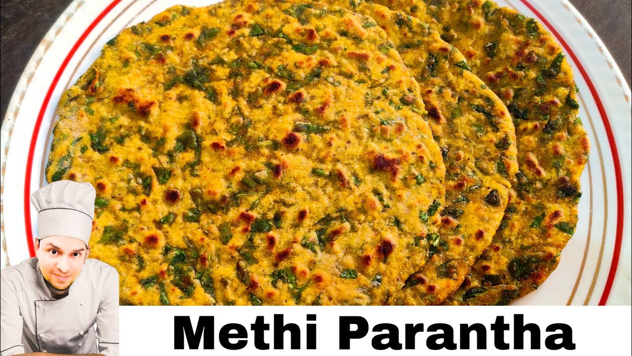 Methi ka paratha ।मेथी पराठा बनाने का आसान तरीका । Methi parantha ...