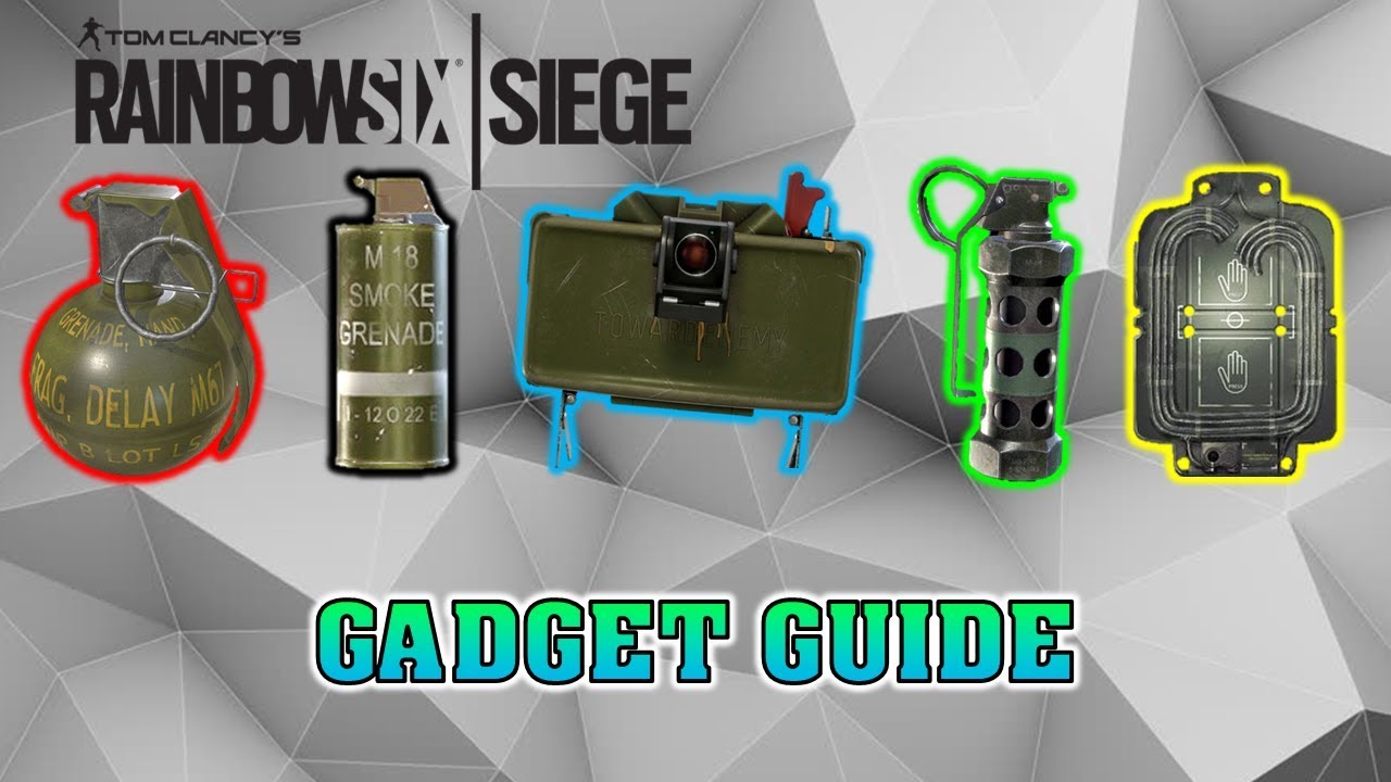 All Attacking Gadgets Guide | Rainbow Six Siege - YouTube