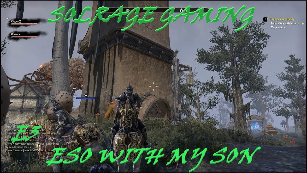 Fighters Guild & Mage Guild location---ESO with my Son - YouTube