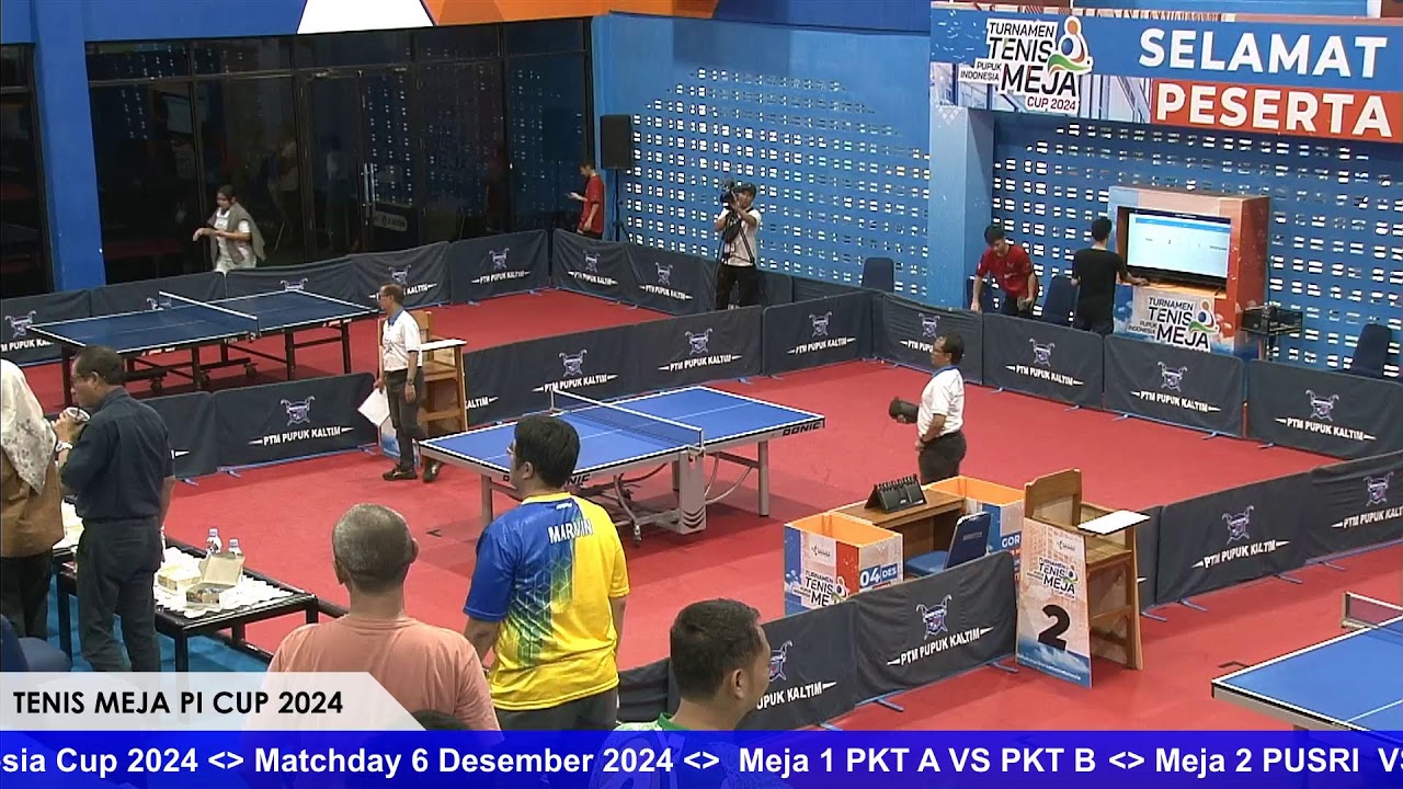 Turnamen Tenis Meja PI Cup 2024 - YouTube