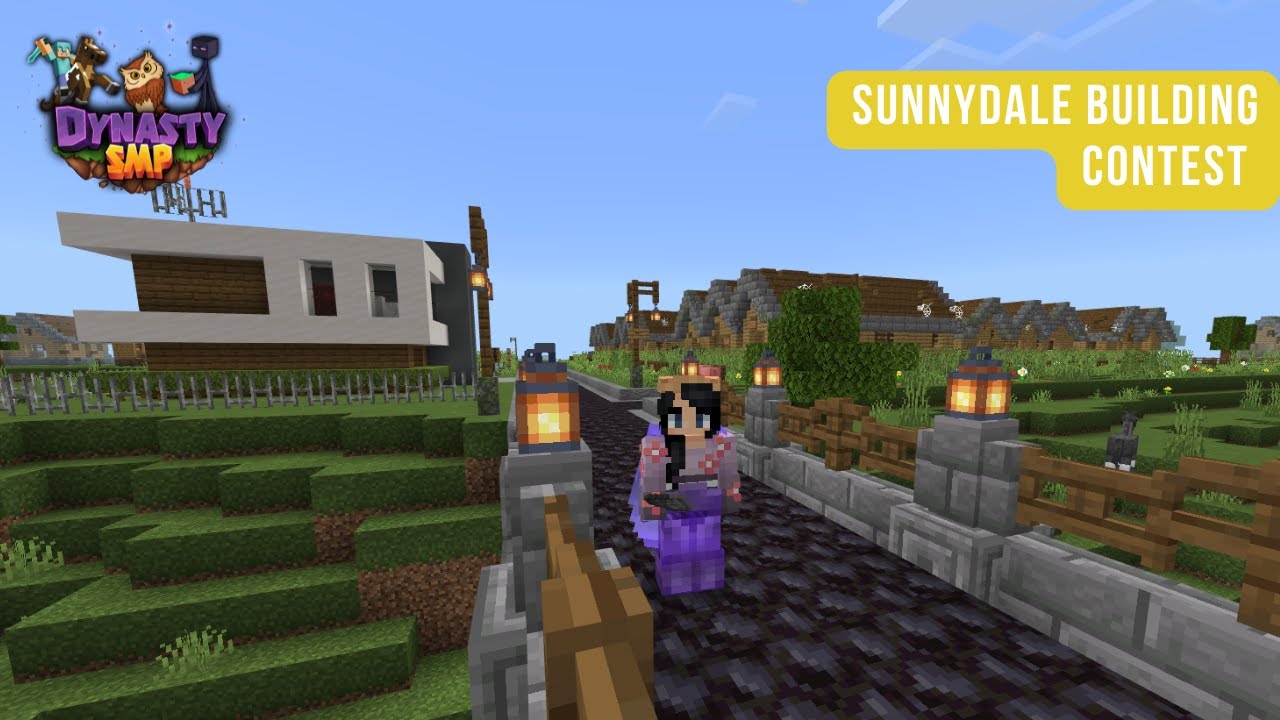 Dynasty SMP - Sunnydale building comp. / Minecraft Bedrock Survival SMP - YouTube