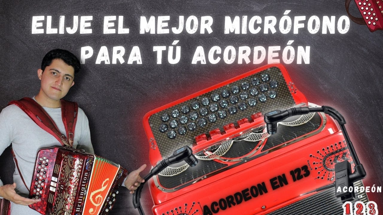 LOS MEJORES MICROFONOS INALAMBRICOS PARA TU ACORDEON - YouTube
