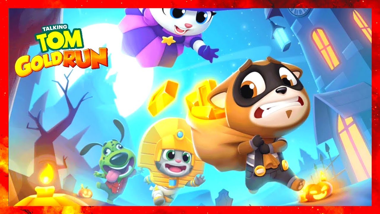 [TOM CORREDOR - CORRIDA DO OURO] Halloween no Talking Tom Gold Android ...
