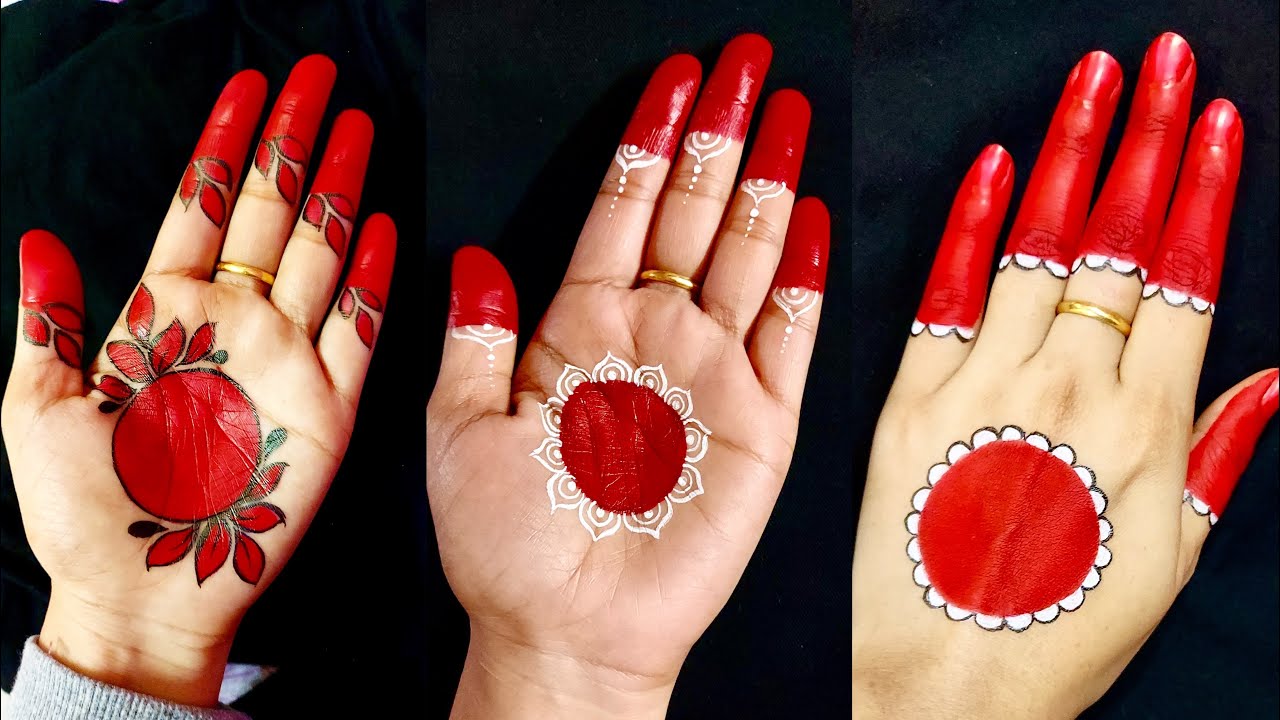 Recent top 3 Bengali bridal alta design tutorial Collection for wedding ...