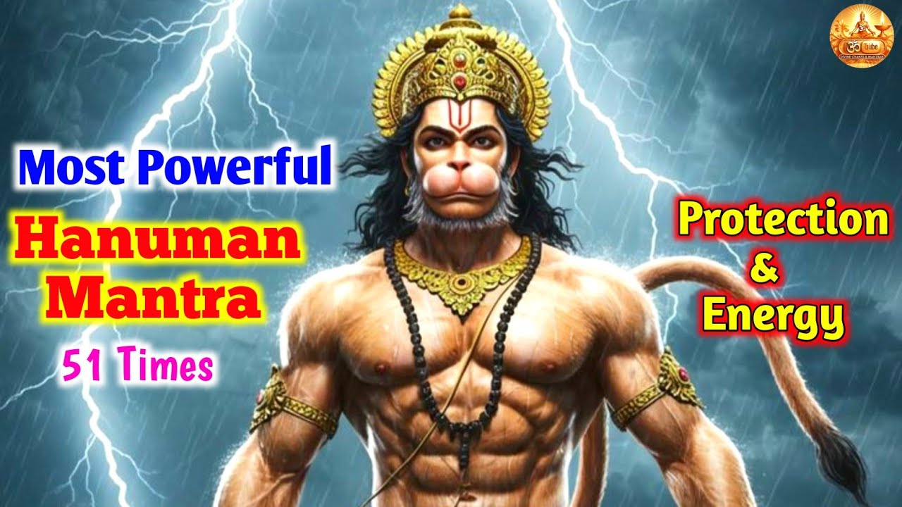 🔱 Ultimate Power Chant | Most Powerful Hanuman Mantra for Protection ...