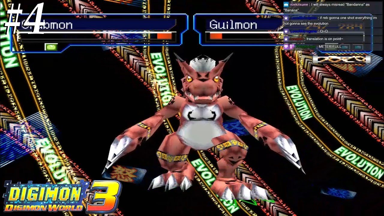 Digimon World 3 [4] The first Digivolution - YouTube