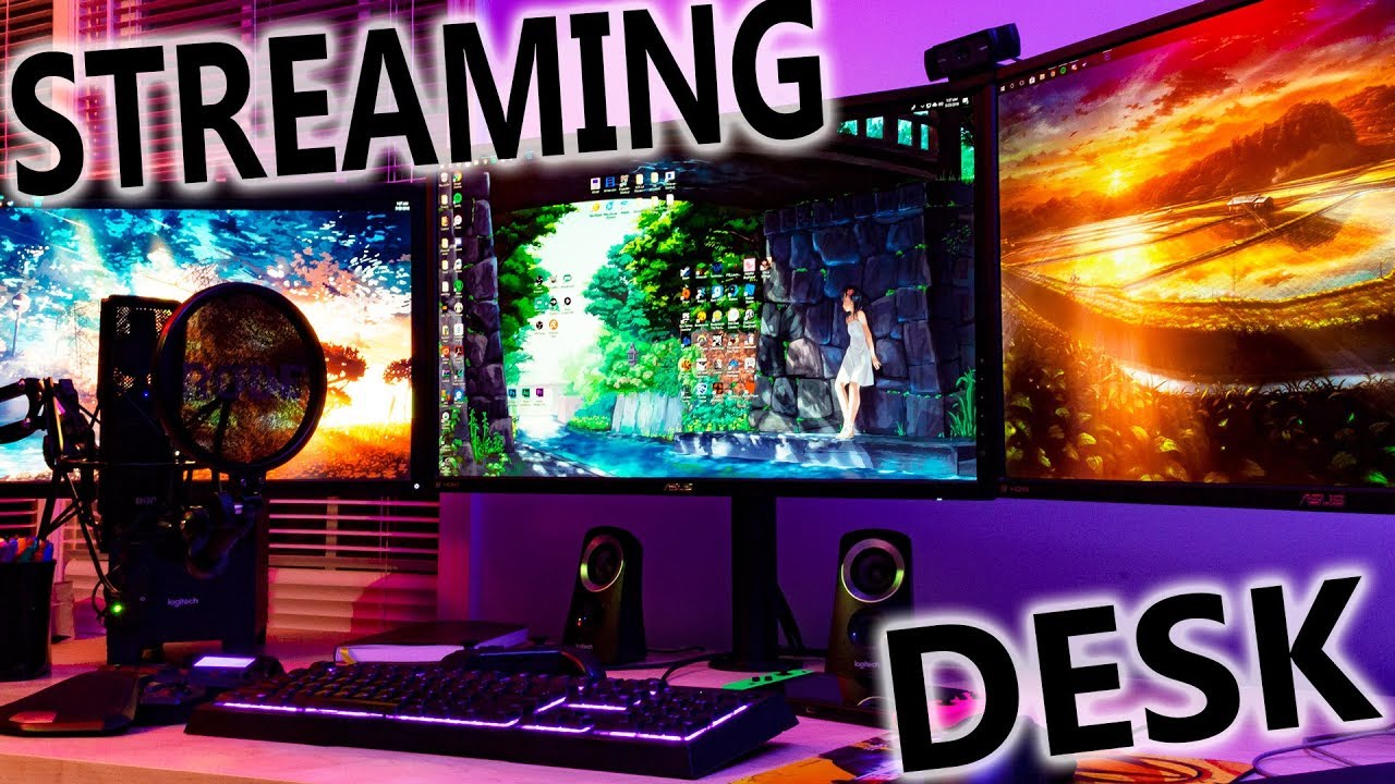 Building the ULTIMATE Streaming Desk - YouTube