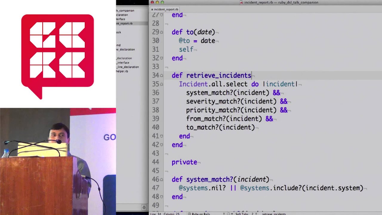 Garden City Ruby 2014 - Simple Ruby DSL Techniques: Big Project Impact! - YouTube
