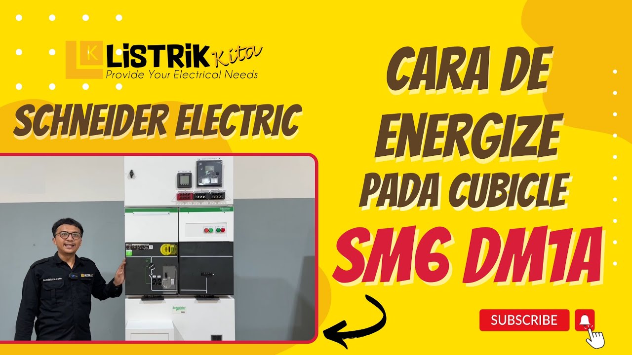 Cara DE Energize Pada Cubicle SM6 DM1A Schneider Electric #cubicle #SM6 ...