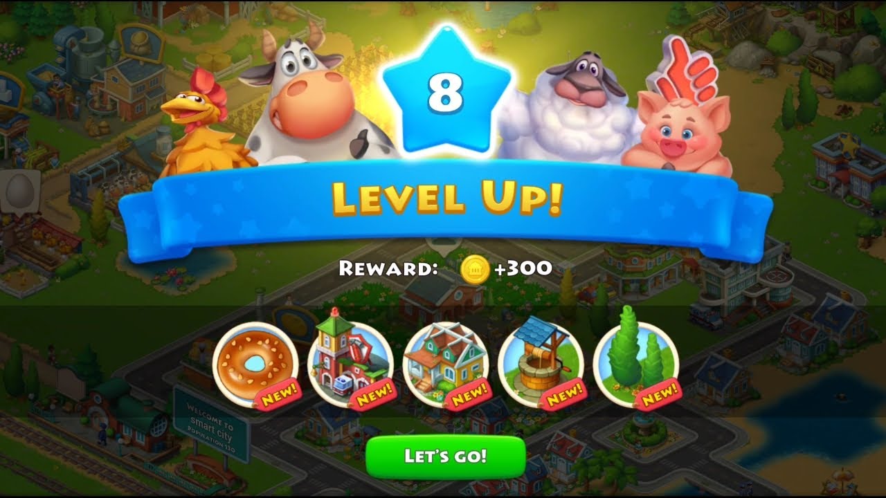 Township walkthrough Level 6 to Level 8 - YouTube