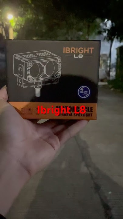 Rekomendasi ibright L8 lampu tembak L8 waterproof #reviewlampu #lamputembak #l8 #fyp - YouTube